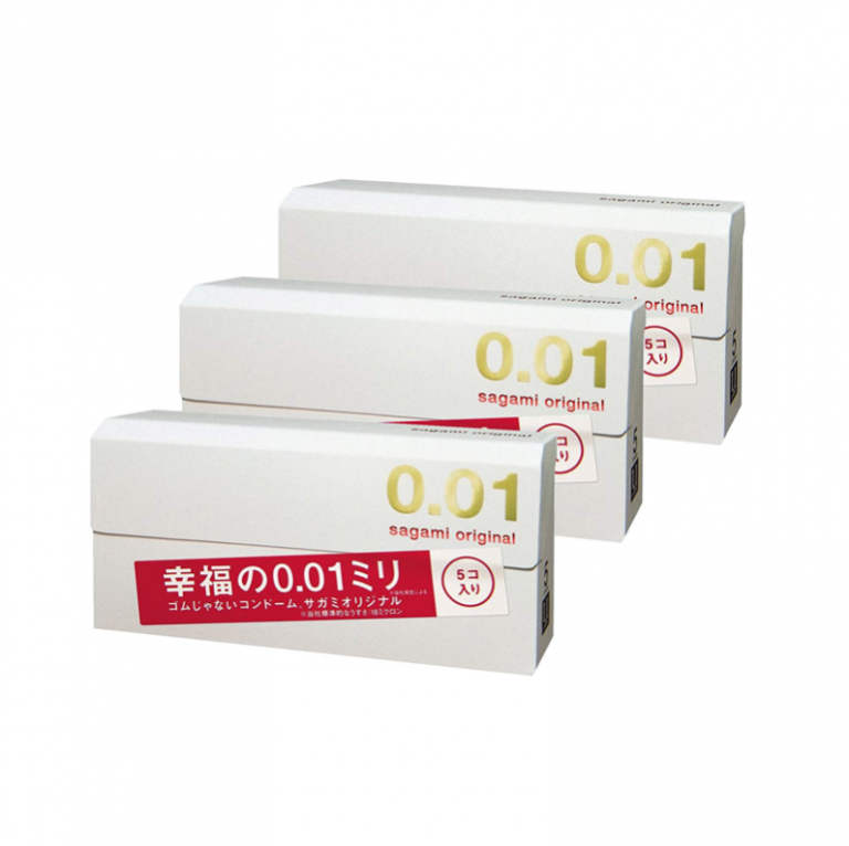 SAGAMI ORIGINAL 0.01 ( 5 pieces x 3 ) - SHOPPING!! JAPAN